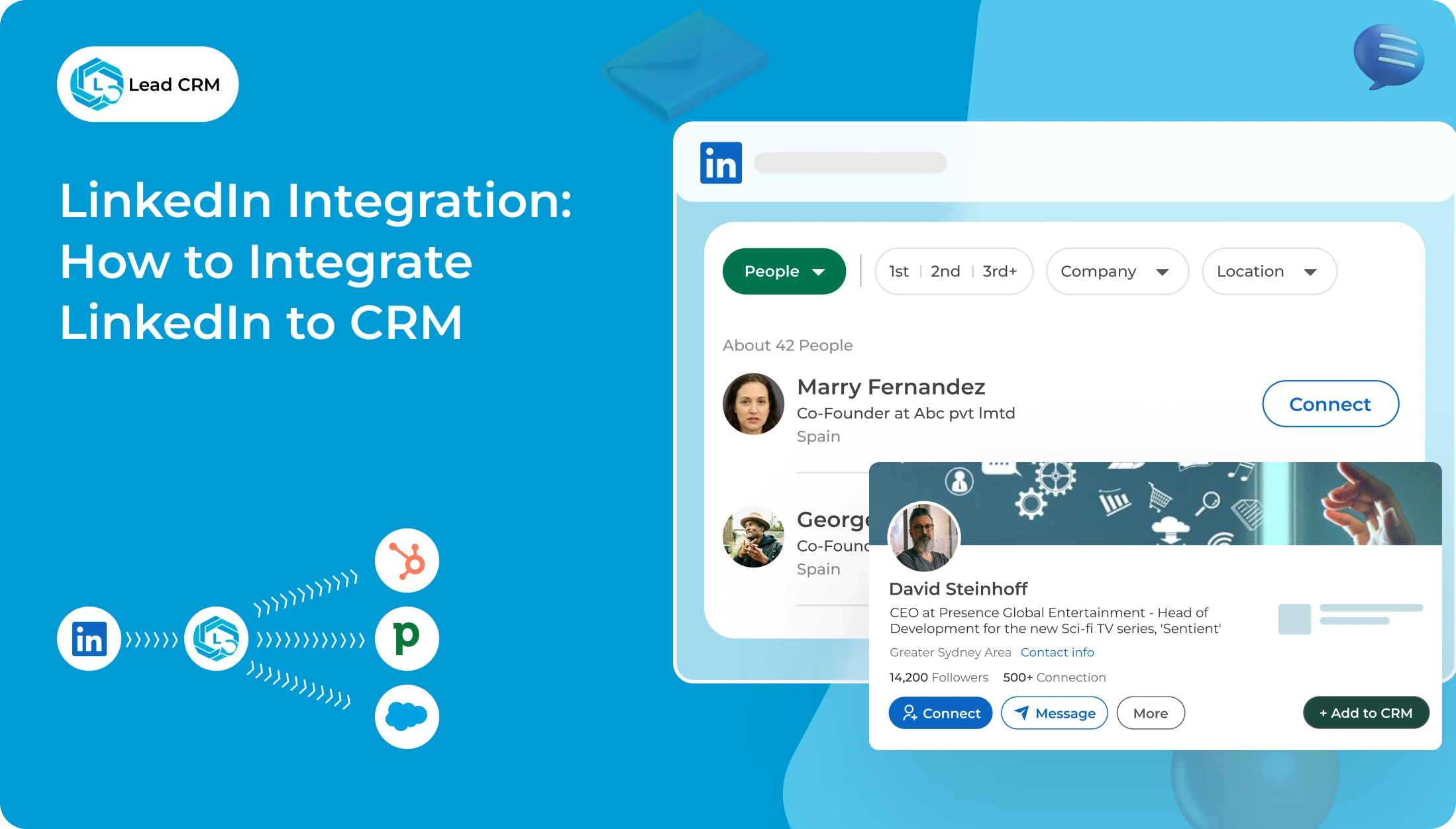 LinkedIn Integration: How to Integrate LinkedIn to CRM